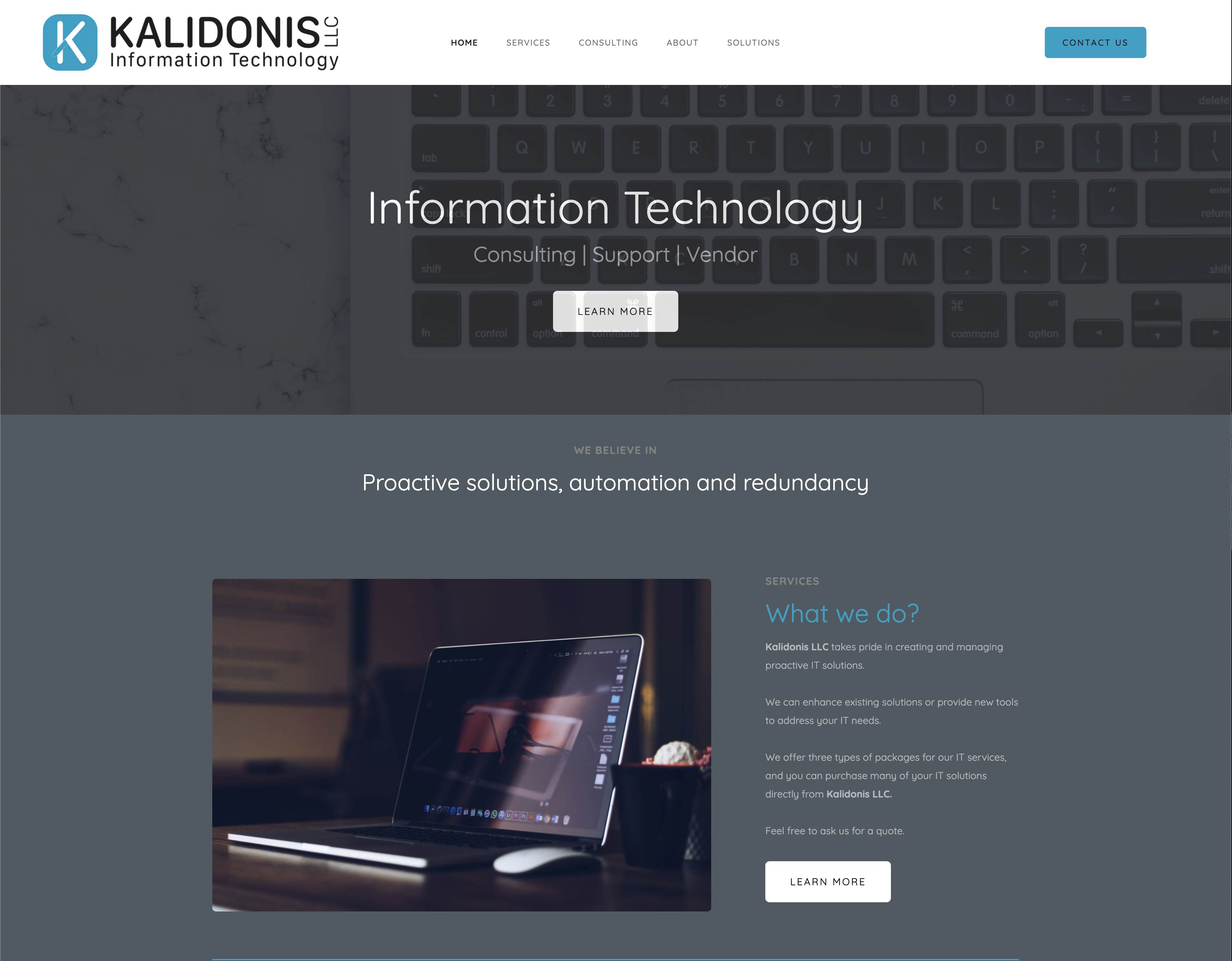 Kalidonis LLC - IT Consulting | Solutions | Vendor