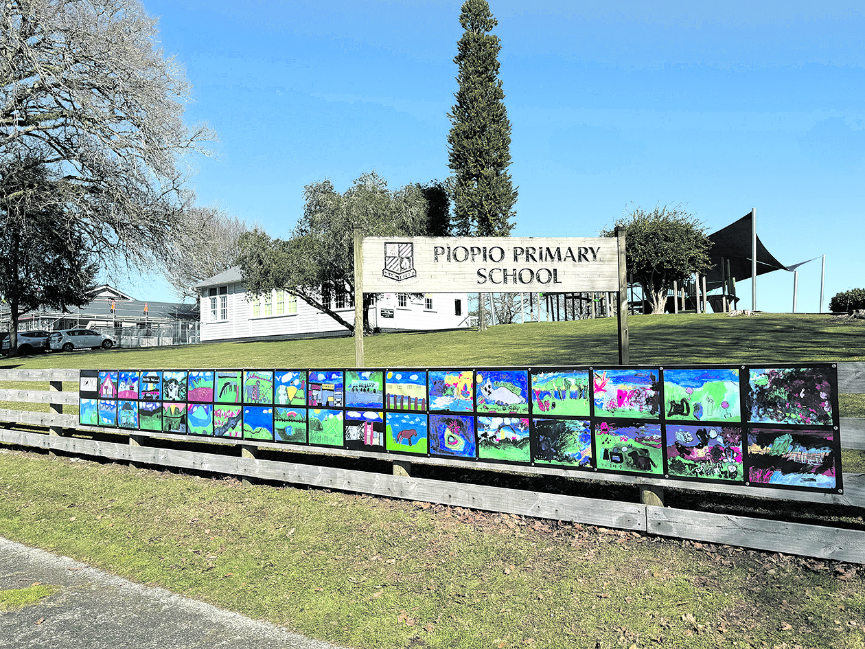 Wall to wall art for Piopio | King Country News