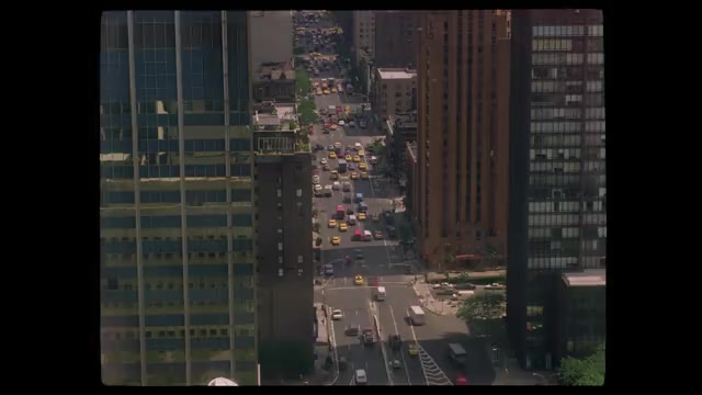 NYC Traffic, USA, 1990s - Footage File