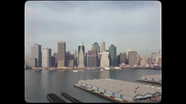 New York City Skyline, USA, 2000s - Footage File