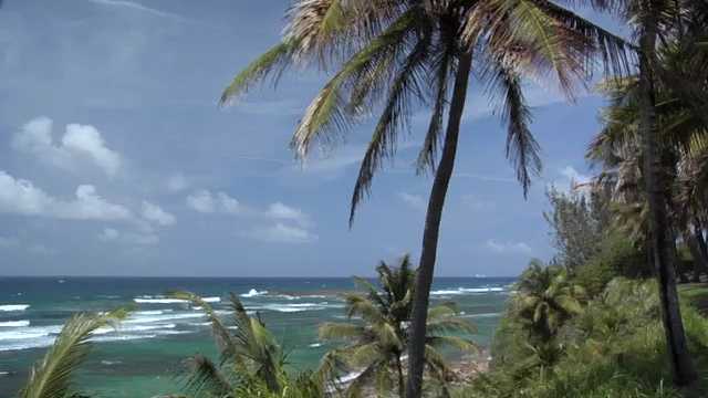 Puerto Rico, Waves of the Atlantic Ocean at the Resort Area of San Juan ...
