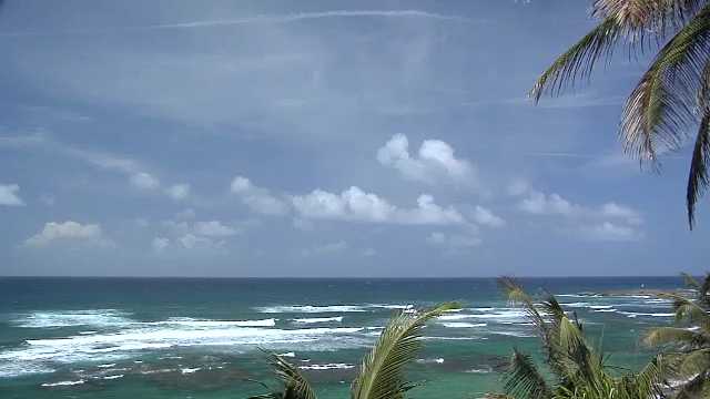Puerto Rico, The Atlantic Ocean seen from Atlantic View Place, 2000s ...