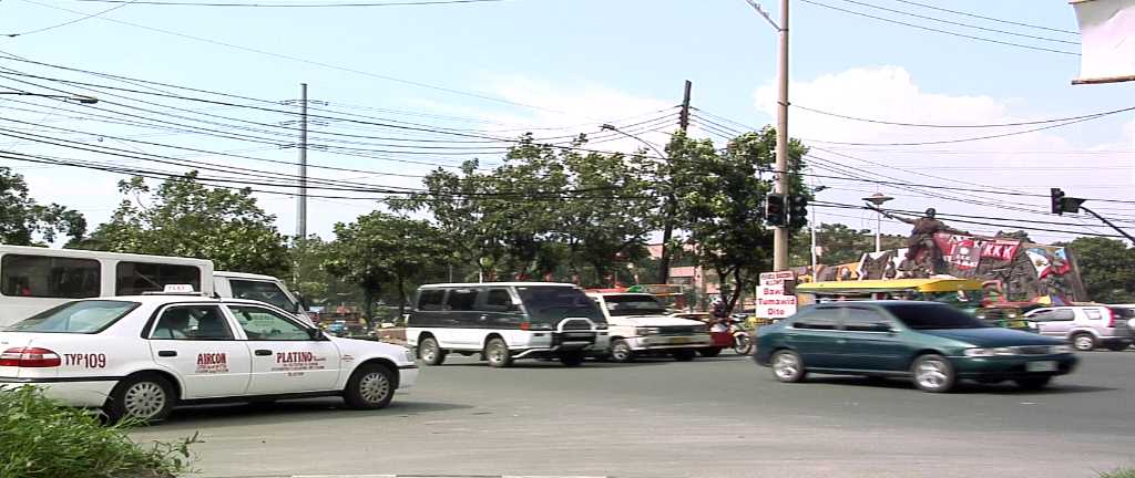 Manila, Traffic Scene near the Manila City Hall, Philippines, 2000s ...