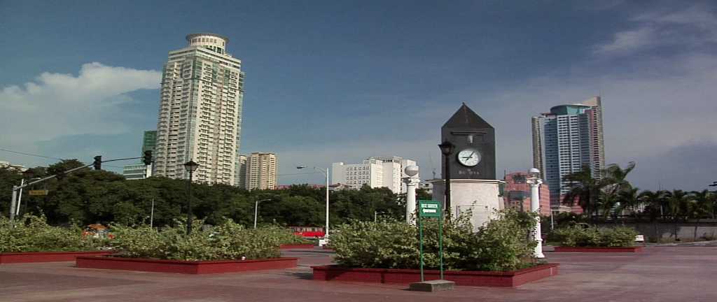 Rizal Park in Manila, Philippines, 2000s - Footage File