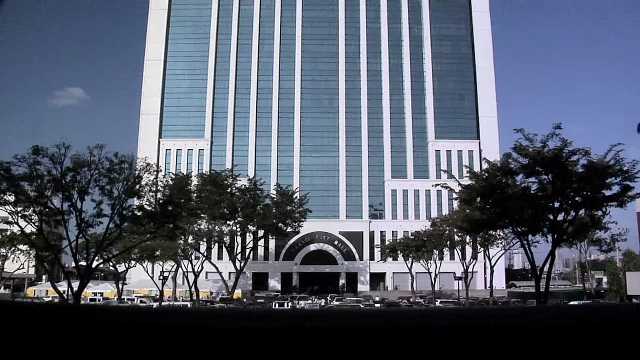 Manila, The Makati Cityhall, Philippines, 2000s - Footage File