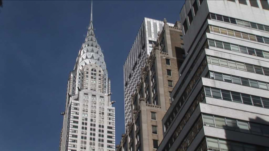 New York City, Chrysler Building, USA, 2000s - Footage File