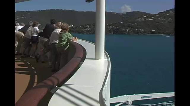 The Queen Mary 2, ocean liner, The Cunard Line, the QM2, arriving in St ...