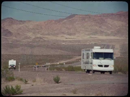 Nevada Roads, USA, 1990s - Footage File