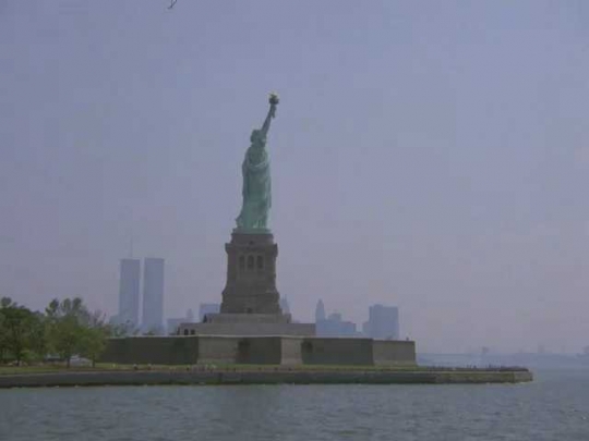 Statue of Liberty, New York City, USA, 1980s - Footage File