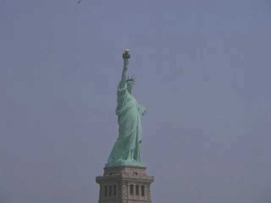 Statue of Liberty, New York City, USA, 1980s - Footage File