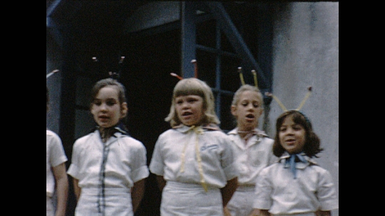 School Children in Costumes, Maypole, USA, 1960s - Footage File