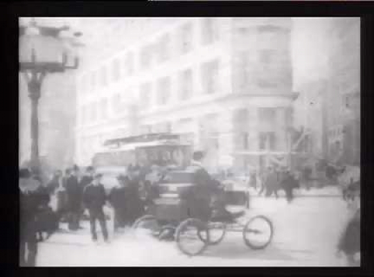 New York City, Flatiron Building, USA, 1900s - Footage File