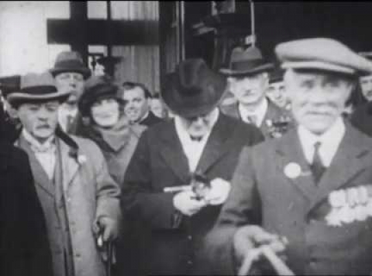 Winston Churchill Political Life, UK, 1920s - Footage File