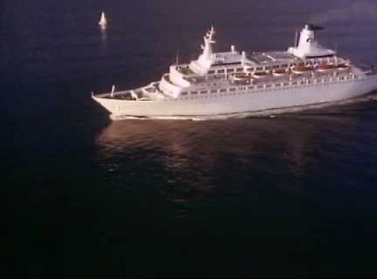 Cruise Ship, Alaska, USA, 1980s - Footage File