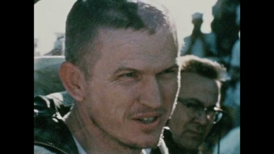 Colonel Frank Borman, USA, 1968 - Footage File