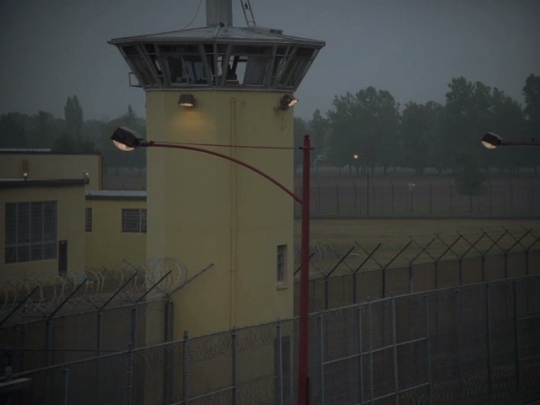 Prison, Exteriors, Day, Night, USA, 1990s | Footage File