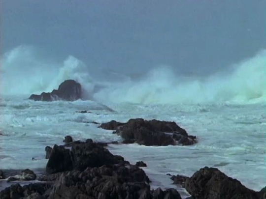 Rough Seas, Ocean Waves - Footage File