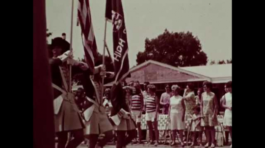 New Jersey, Pittman, Fourth of July Parade, USA, 1960s - Footage File