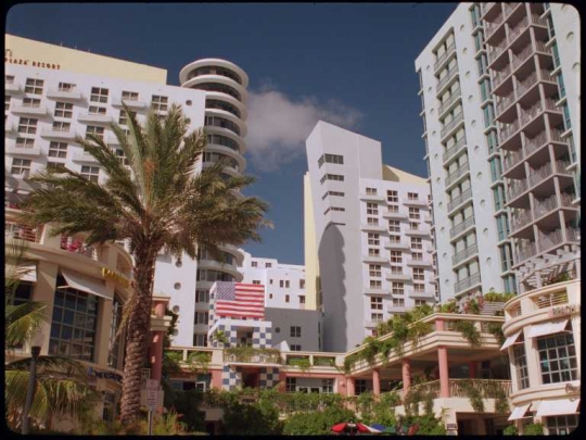 Miami, Esplanade, USA, 2000s - Footage File