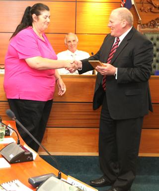 Award for our very own world champ