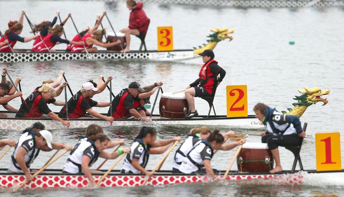 Rowing to the beat of the drum