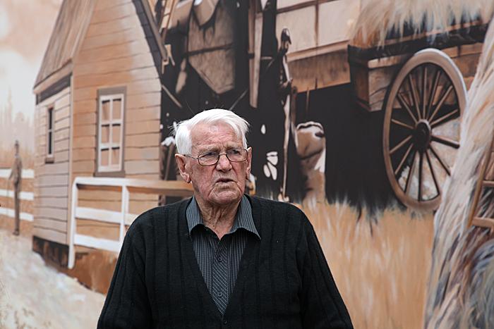 Cecil immortalised in Rakaia mural