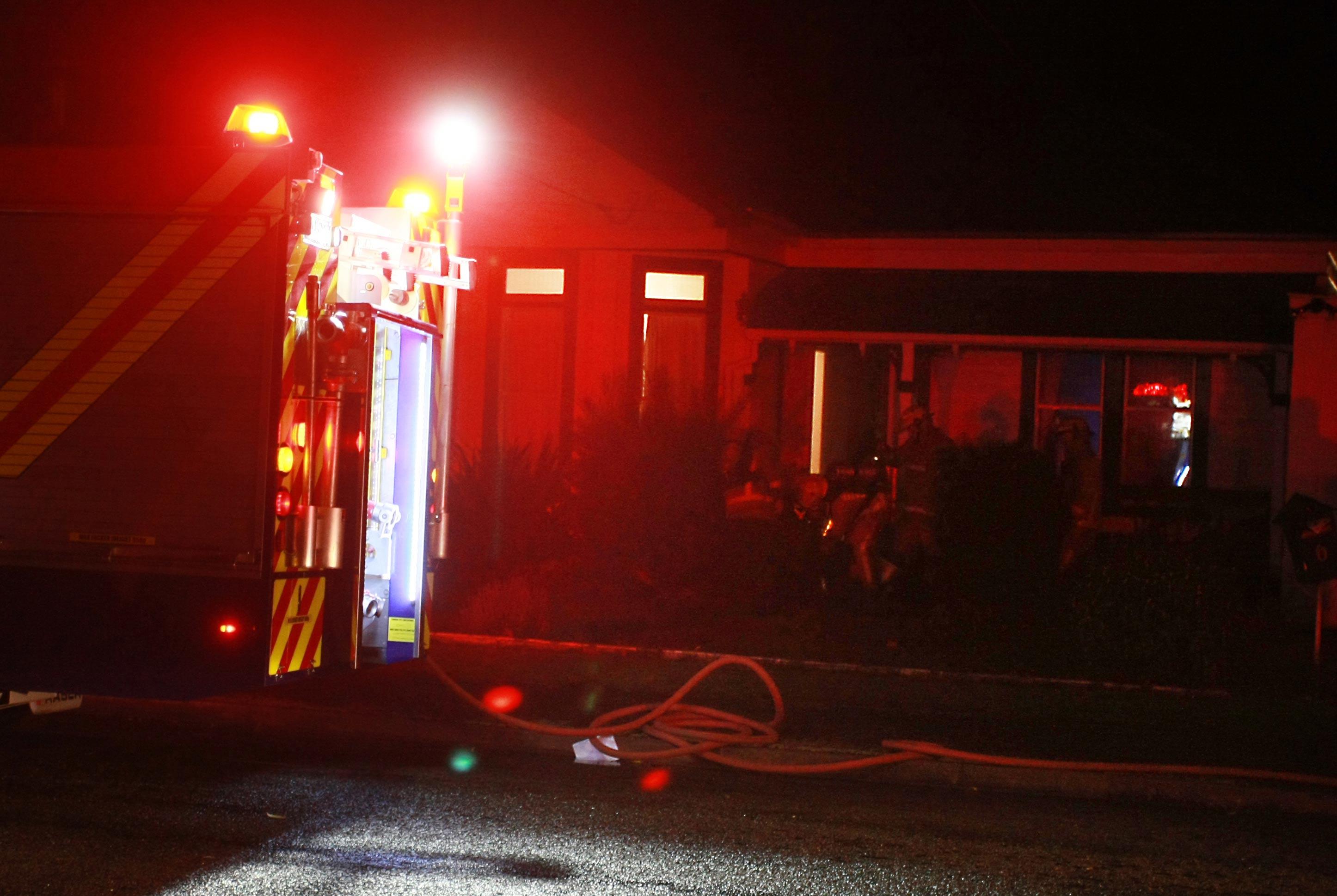 Minor House Fire on Nelson Street