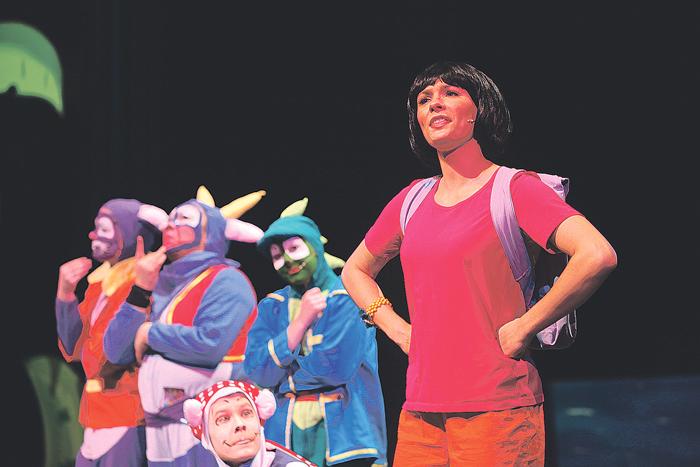 Dora takes audience on an adventure