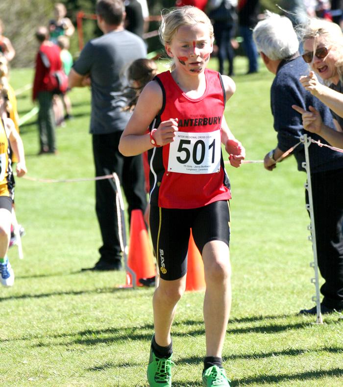 Runners in the medals