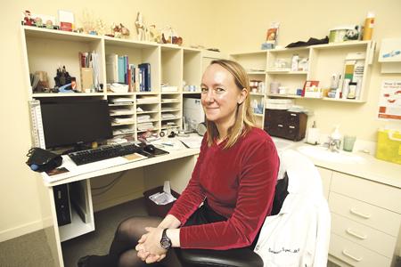 New doctor learns ropes at Allenton