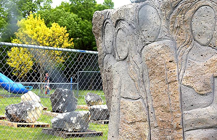 Turning stone into art