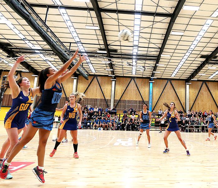 Top netball on EA courts