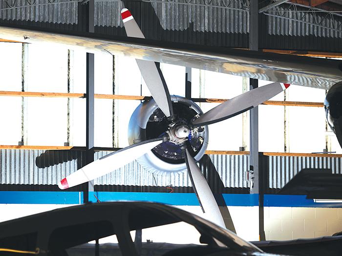 New propellor for aviation museum