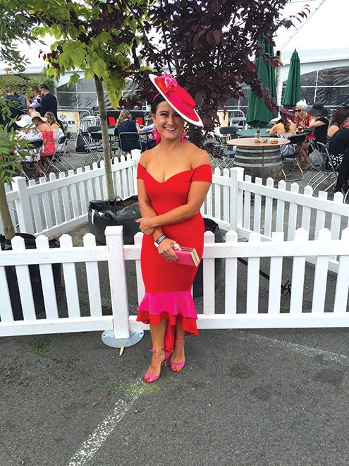 Farmer swaps gumboots for stilettos