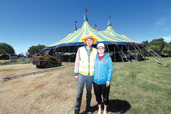 Circus comes to town