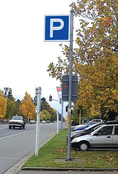 New signs, same message