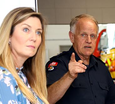 Minister on quick trip around Mid Canterbury