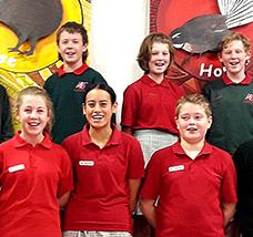 Ashburton Intermediate school leaders for 2021
