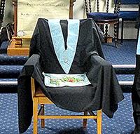 Freemasons hold vacant chair ceremony