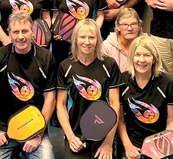 Pickleball stars on the national stage