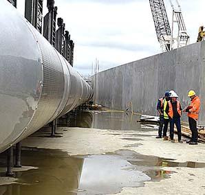 Giant Rangitata fish screen nears completion