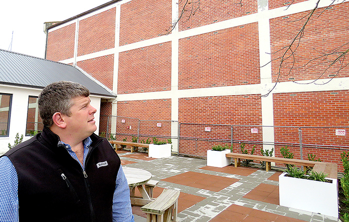 Talley's preparing works site for new freight hub