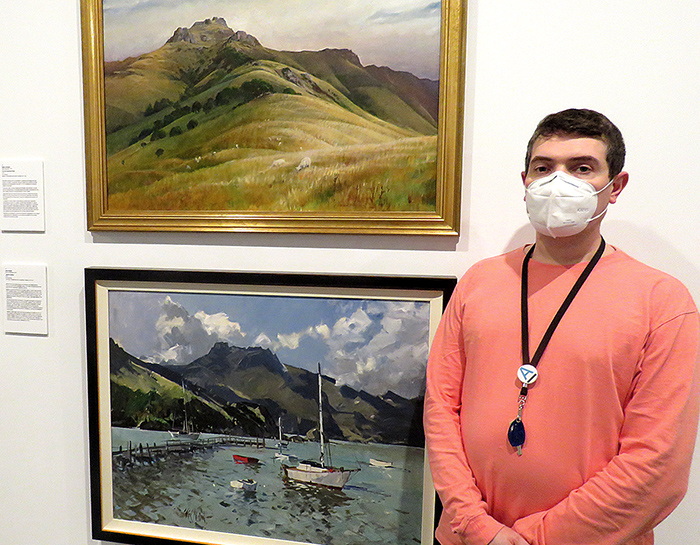 Local artist in prestigious company