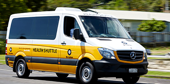 Health shuttle crash scene 'horrific'