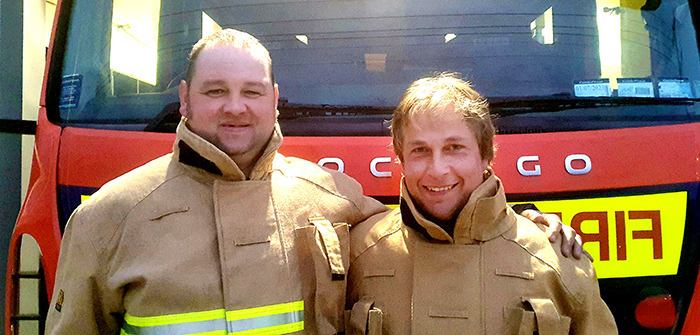 The rookie, the pro and the stairs