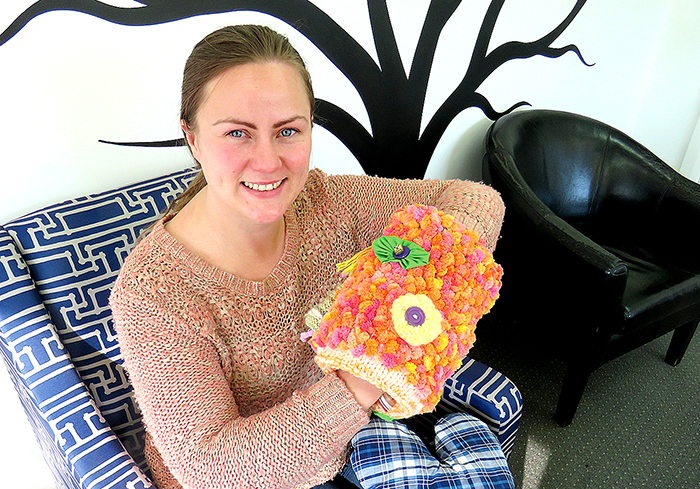Knitters needed to create twiddle muffs