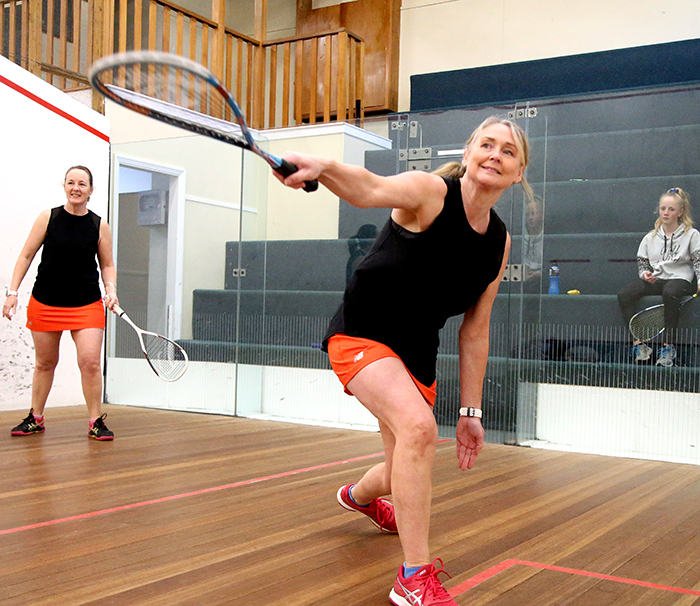 National squash on Ashburton's courts