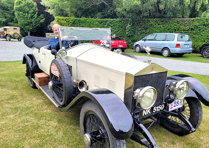Big trip for stately centenarian