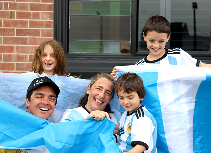 Tears of joy for local football fans