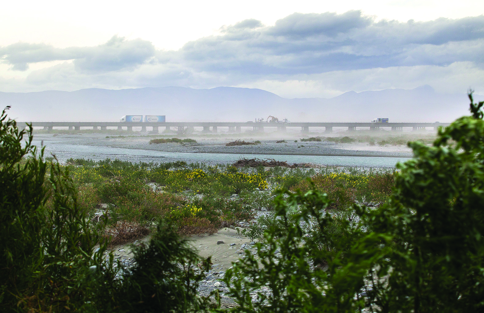 Heavy vehicle traffic increasing